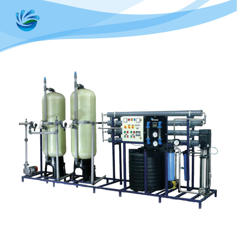 One Stage RO Water Treatment System 2000LPH Water Desalination Plant