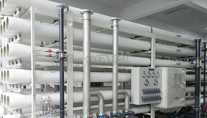 80TPH Large Capacity Salt Brackish Water Desalination System Water Purification Plant