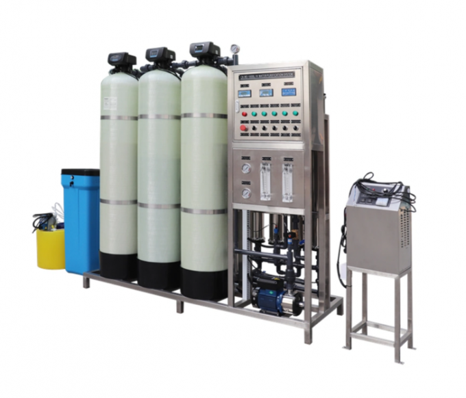 1000LPH Drinking Water RO System Single Stage Reverse Osmosis FRP