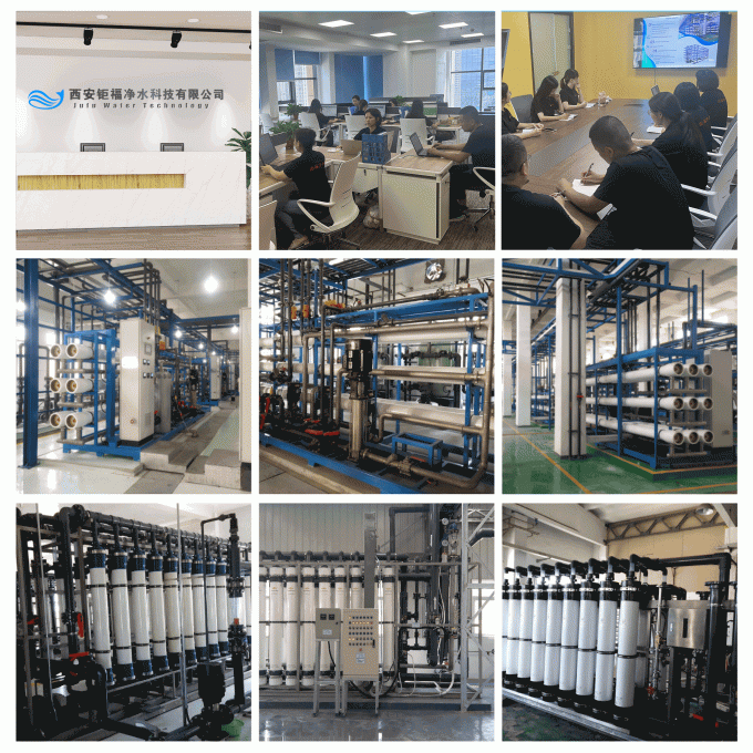 2000L/H Stainless Steel Pipe RO Treatment Plant For Water Desalination